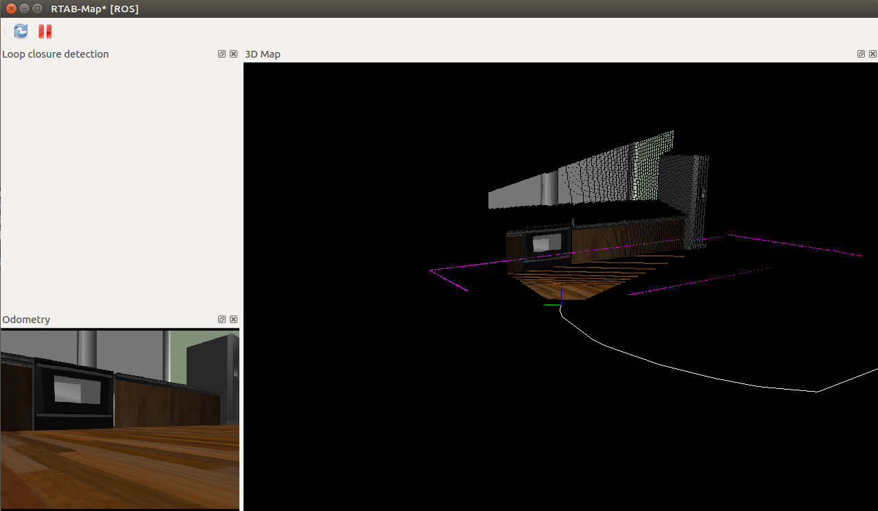 RTAB-Map Real Time Visualization